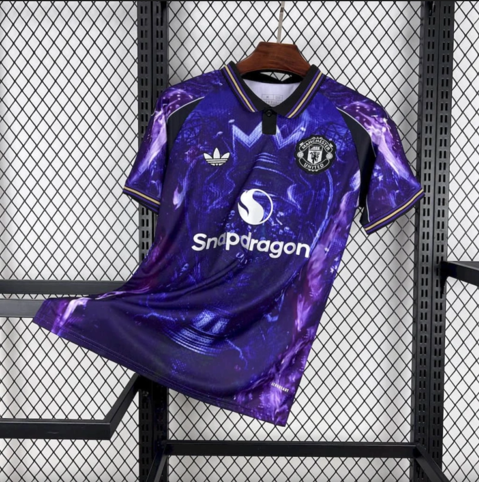 Manchester United Purple Voltage 25/26 Jersey – SportSteel11